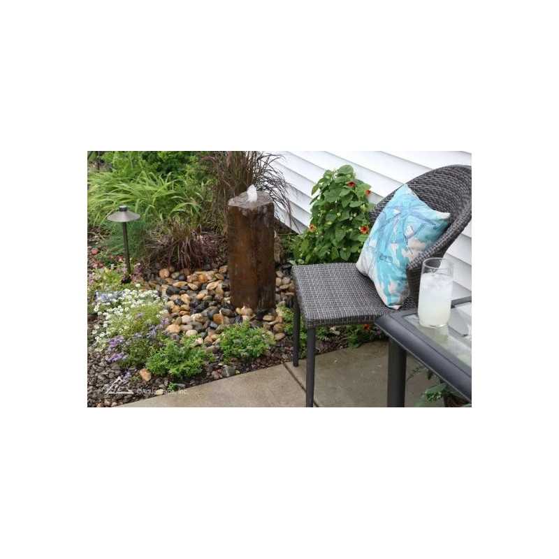 24″ Faux Basalt Column Fountain Kit